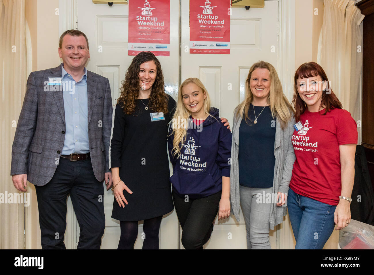 Kilkenny, Ireland. 04th Nov, 2017. Feargal Brosana, Angela Duffy ...