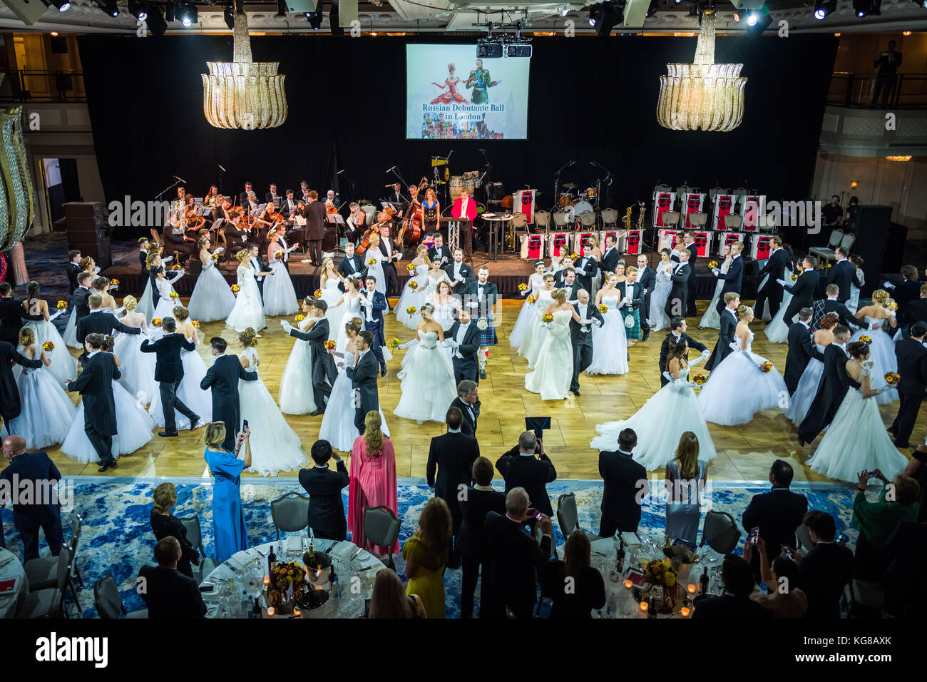 London, UK. 4th Nov, 2017. 5th Russian Debutante Ball, held at Mayfair ...