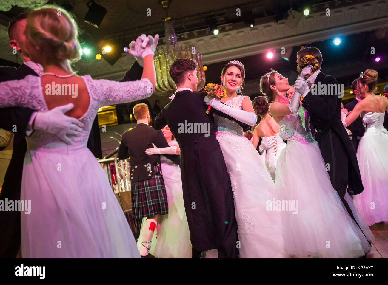London, UK. 4th Nov, 2017. 5th Russian Debutante Ball, held at Mayfair ...