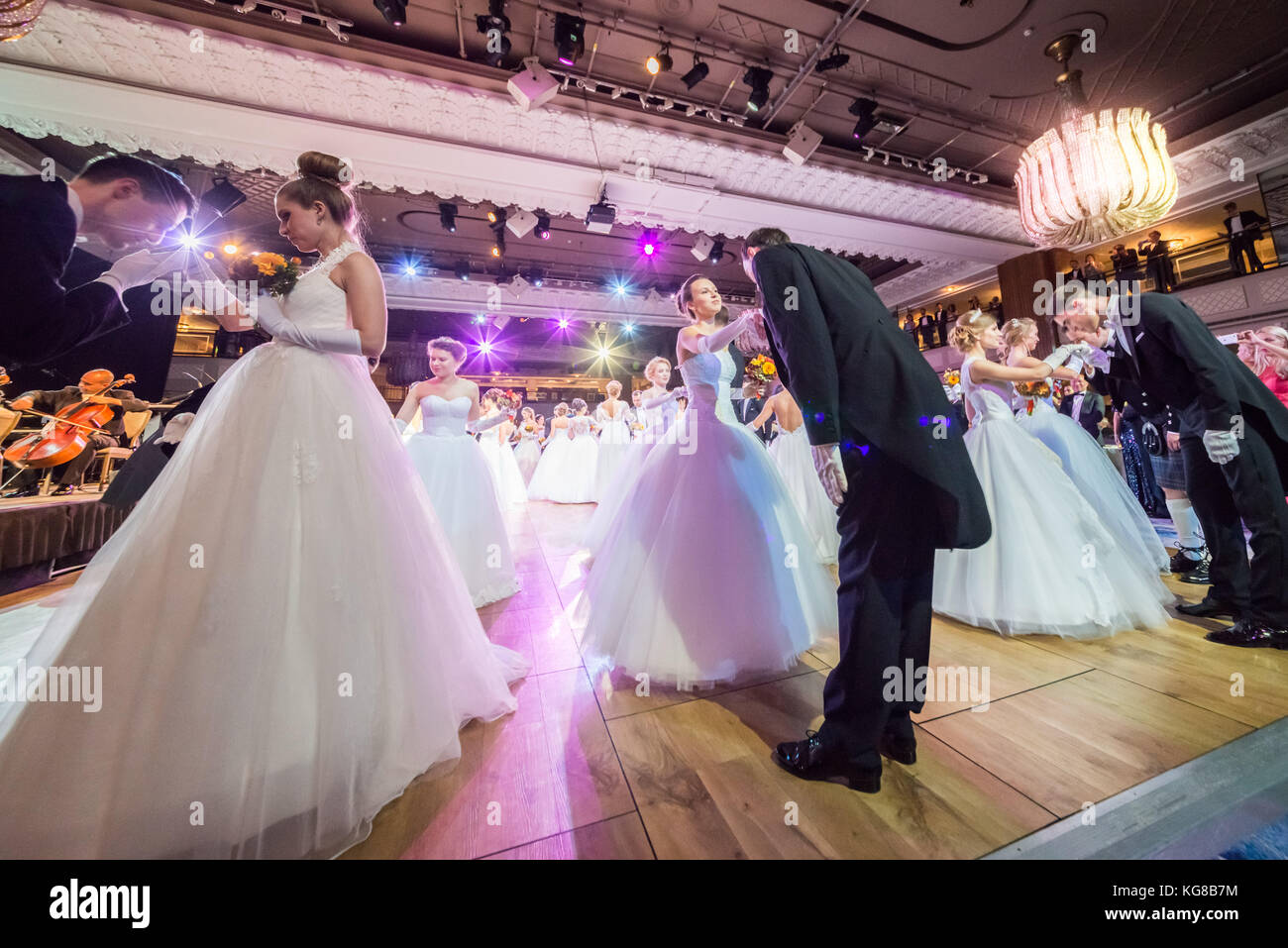 London, UK. 4th Nov, 2017. 5th Russian Debutante Ball, held at Mayfair ...