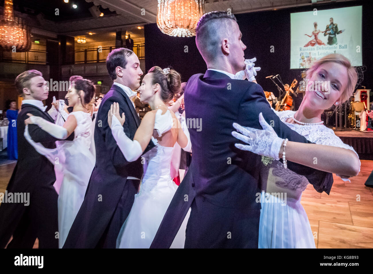 London, UK. 4th Nov, 2017. 5th Russian Debutante Ball, held at Mayfair ...