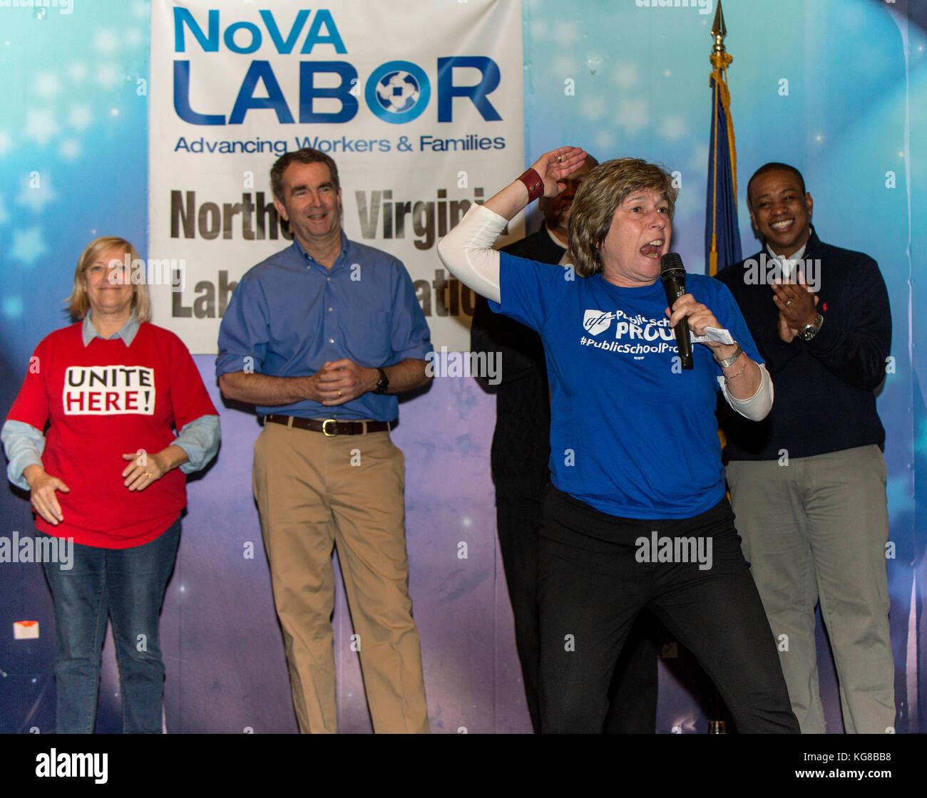 Annandale, Virginia, USA. 04th Nov, 2017. RANDI WEINGARTEN, President ...