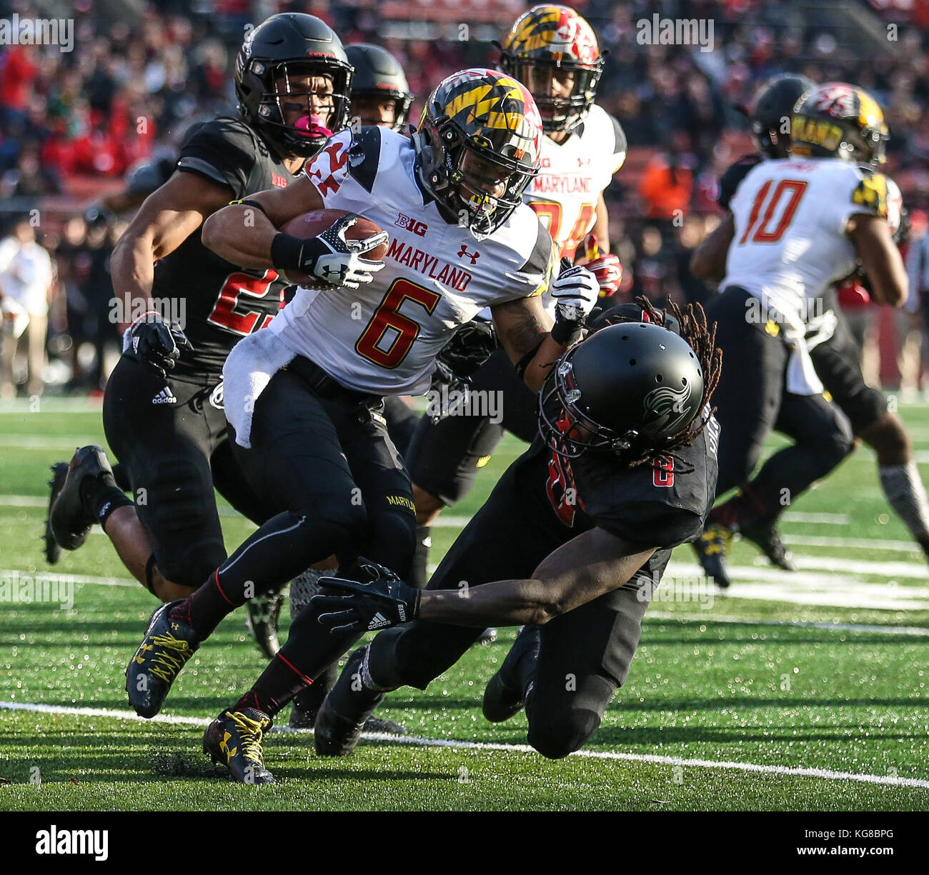 Rutgers scarlet knights running back josh hicks 8 hi-res stock ...