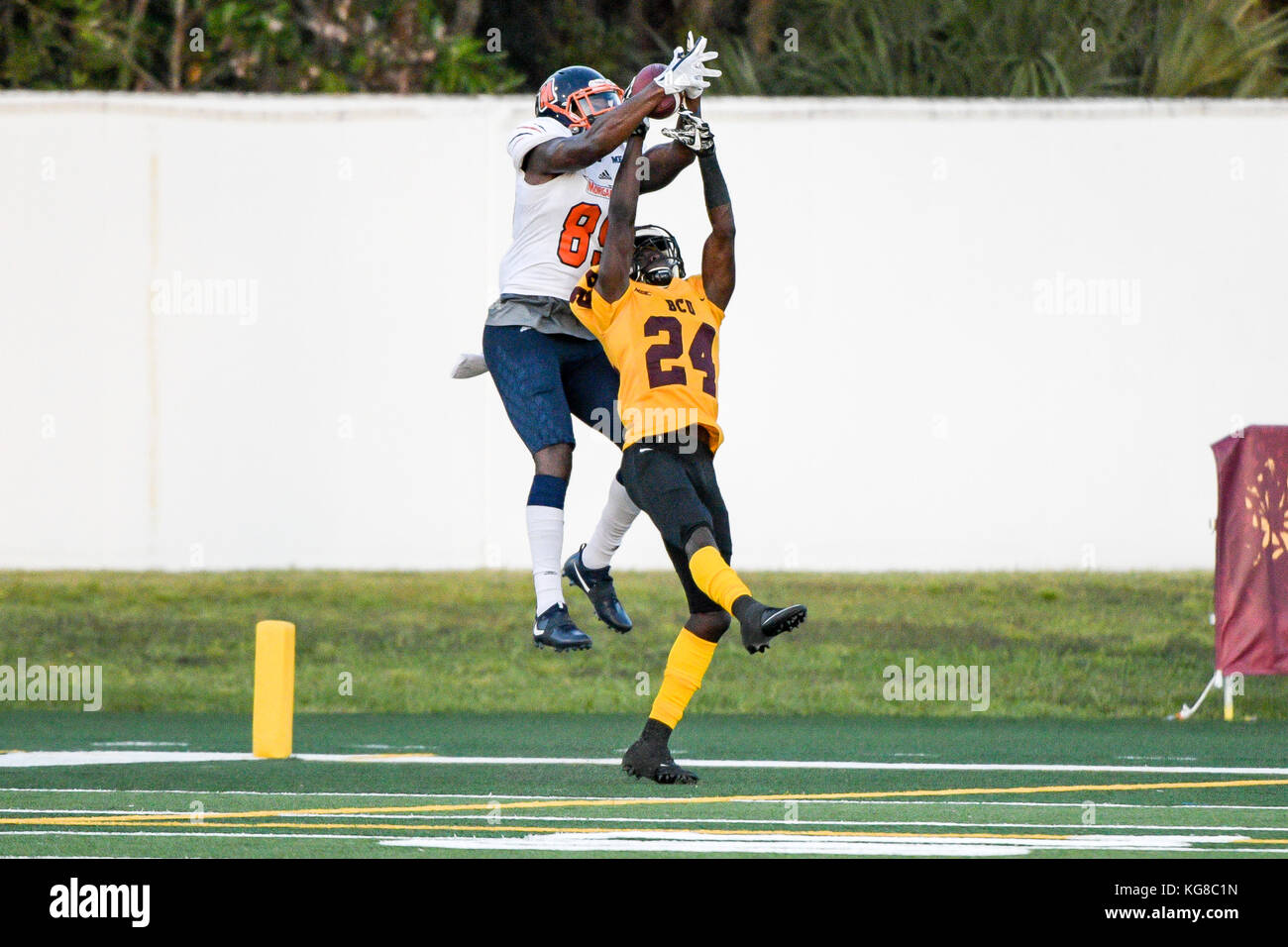Daytona Beach, FL, USA. 4th Nov, 2017. Bethune Cookman Wildcats ...