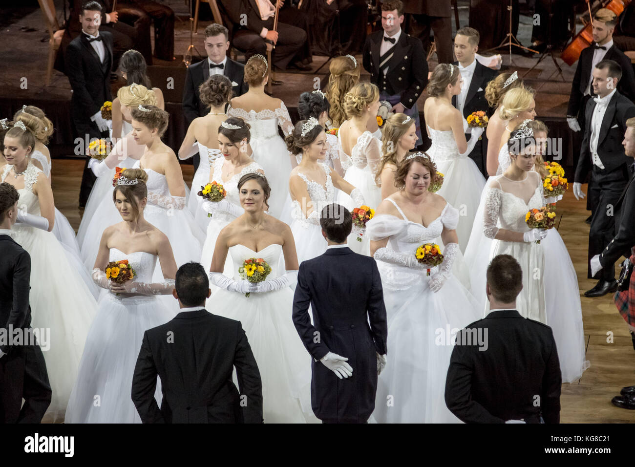 London, UK. 4th Nov, 2017. 5th Russian Debutante Ball, held at Mayfair ...