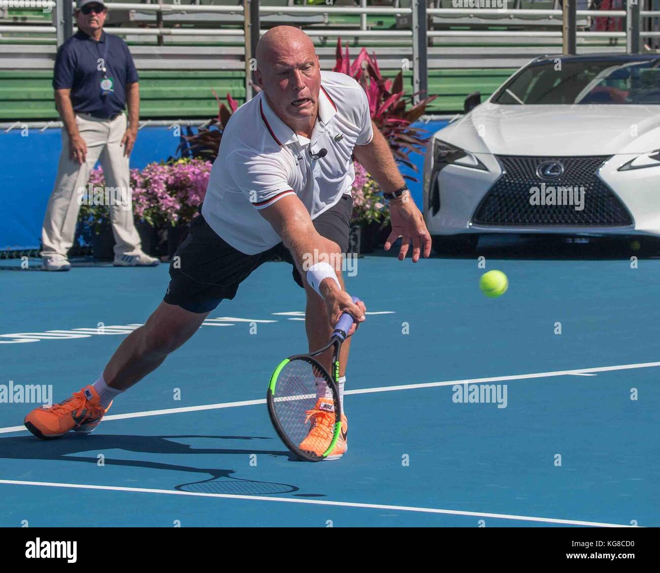 Delray Beach, Florida, USA. 4th Nov, 2017. LUKE JENSEN, Tennis Coach ...