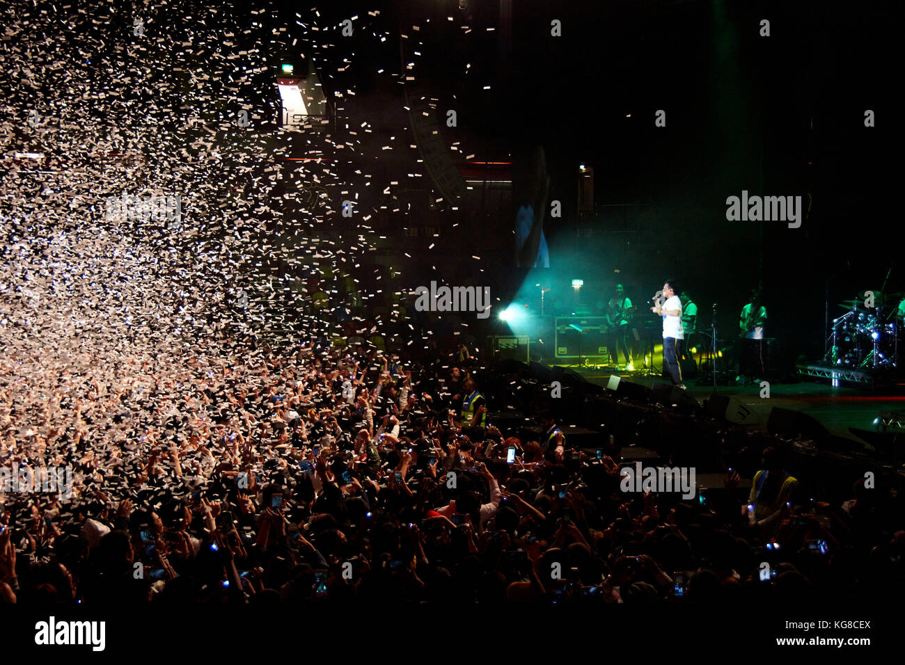 London, UK, 4th November, 2017. Eason Chan concert at the Copper Box ...