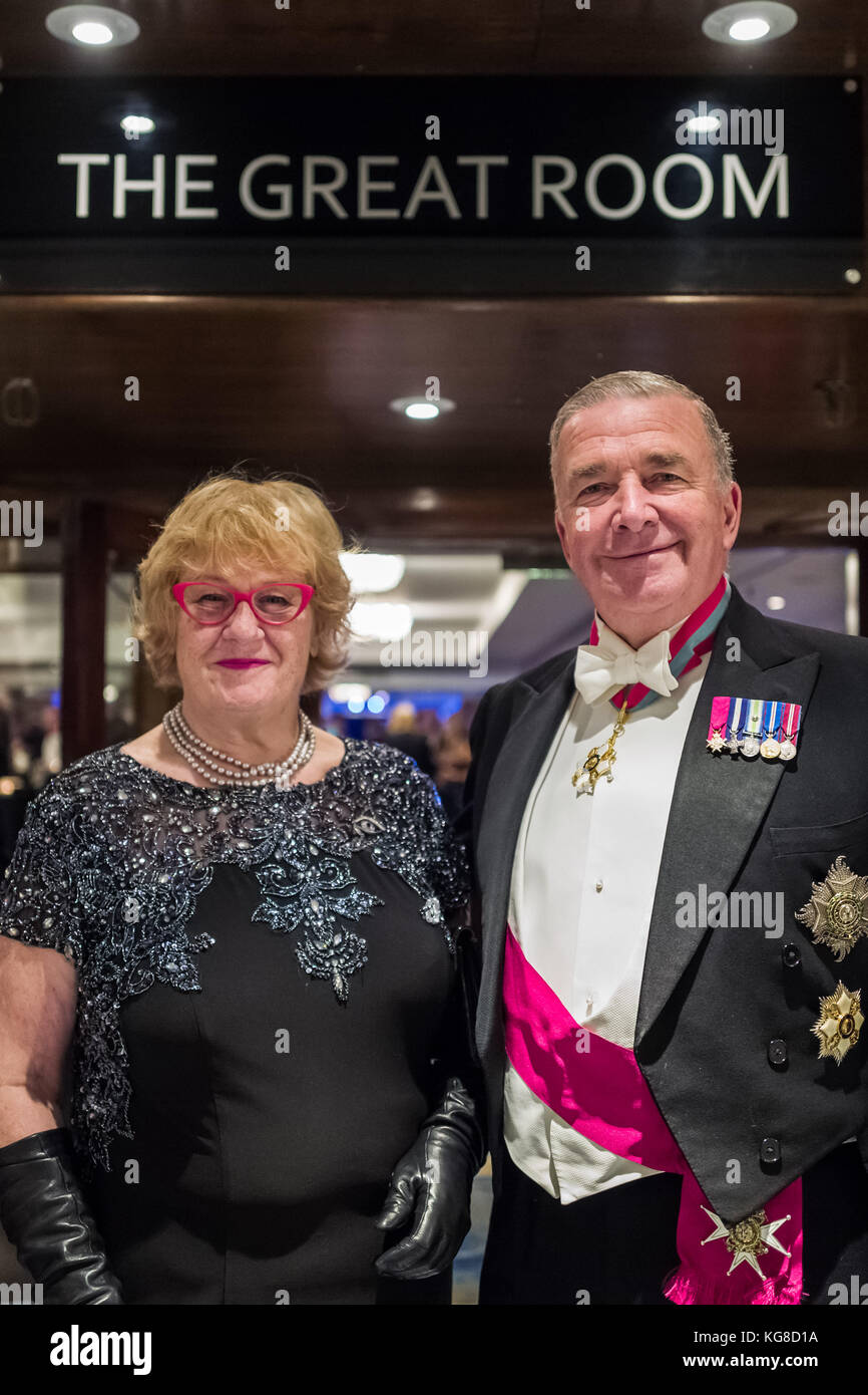 London, UK. 4th Nov, 2017. 5th Russian Debutante Ball, held at Mayfair ...