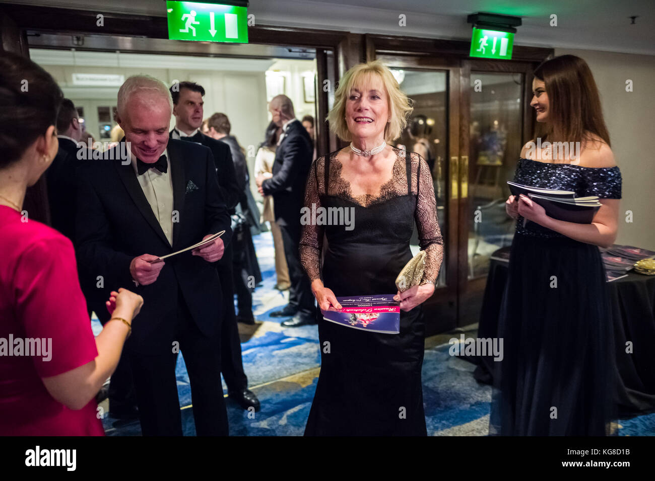 London, UK. 4th Nov, 2017. 5th Russian Debutante Ball, held at Mayfair ...