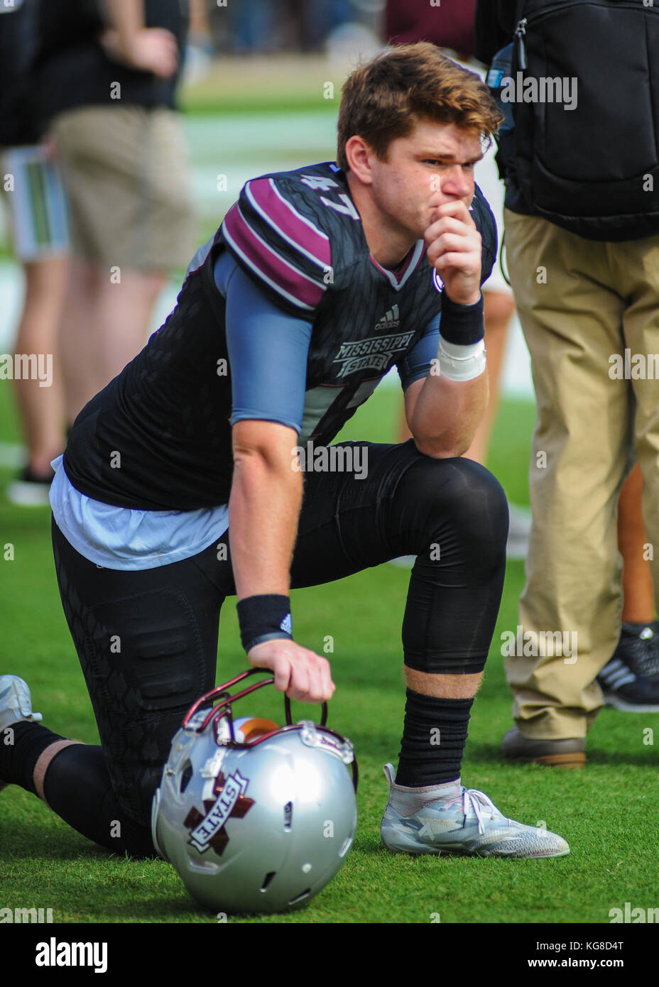 November 04, 2017; Starkville, MS, USA; MSU PK, JACE CHRISTMANN (47 ...