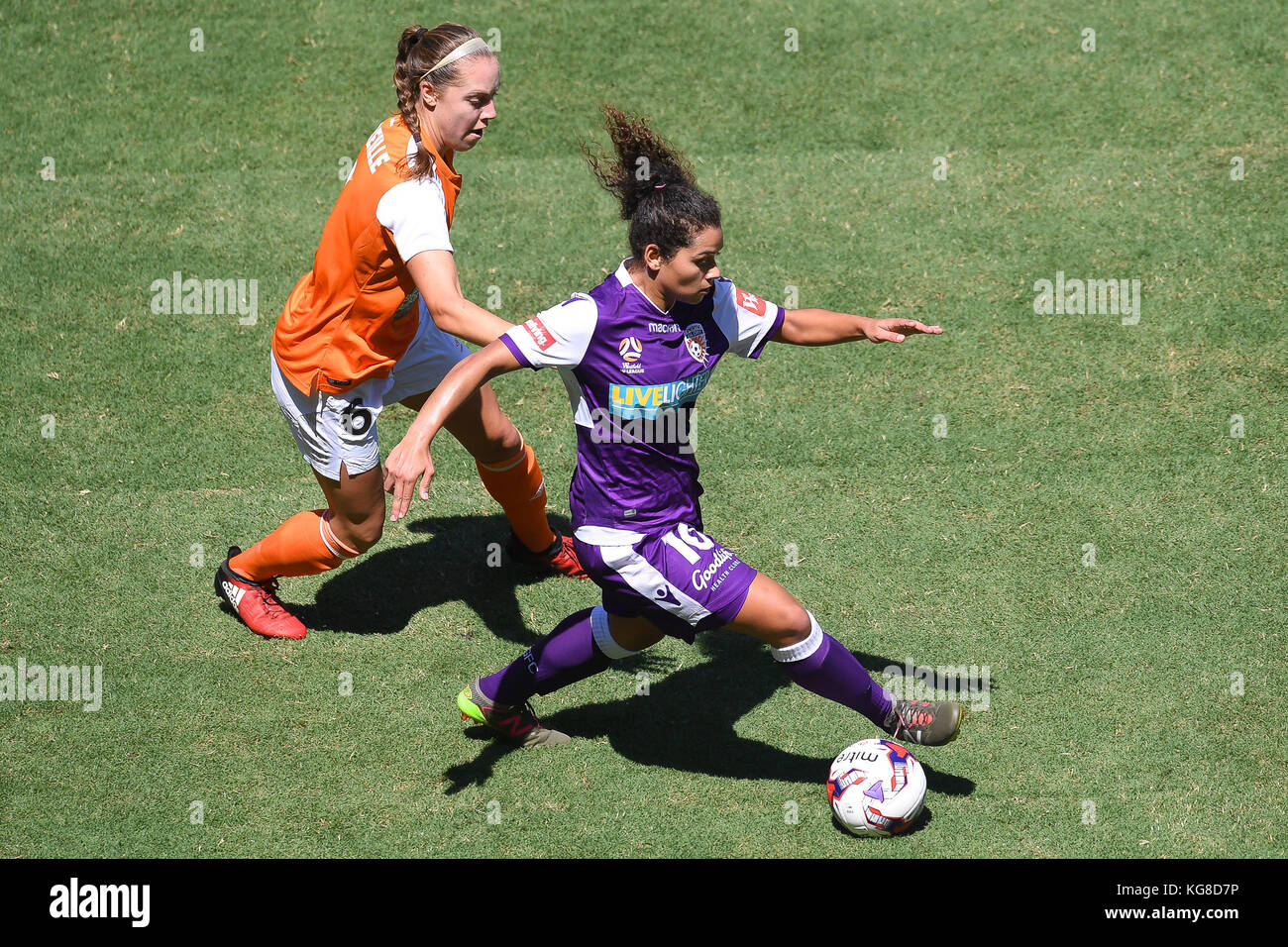 Brisbane, QUEENSLAND, AUSTRALIA. 5th Nov, 2017. Raquel Rodriguez of the ...
