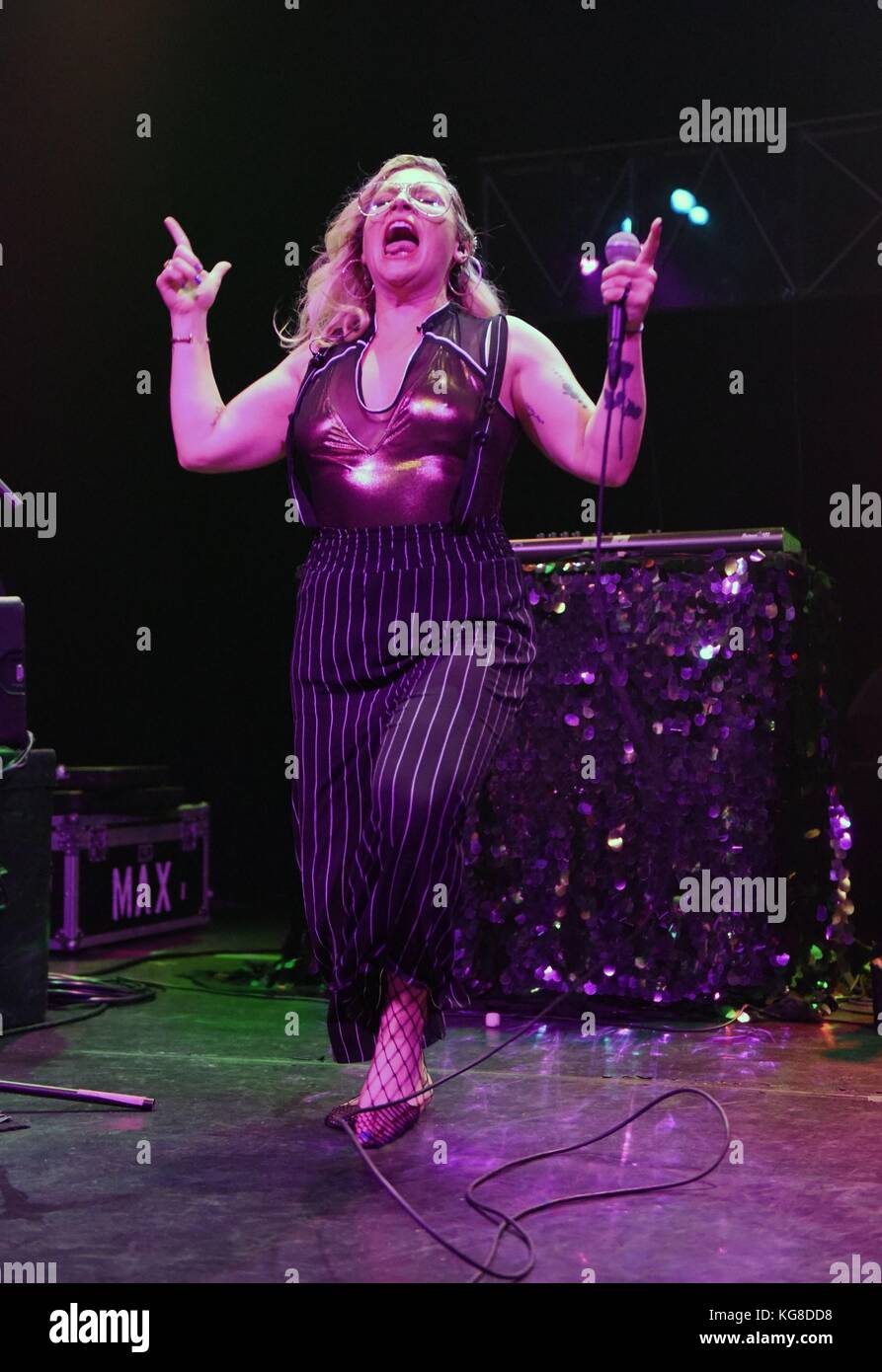 New York, NY, USA. 4th Nov, 2017. Rozes, Elizabeth Mencel on stage for ...