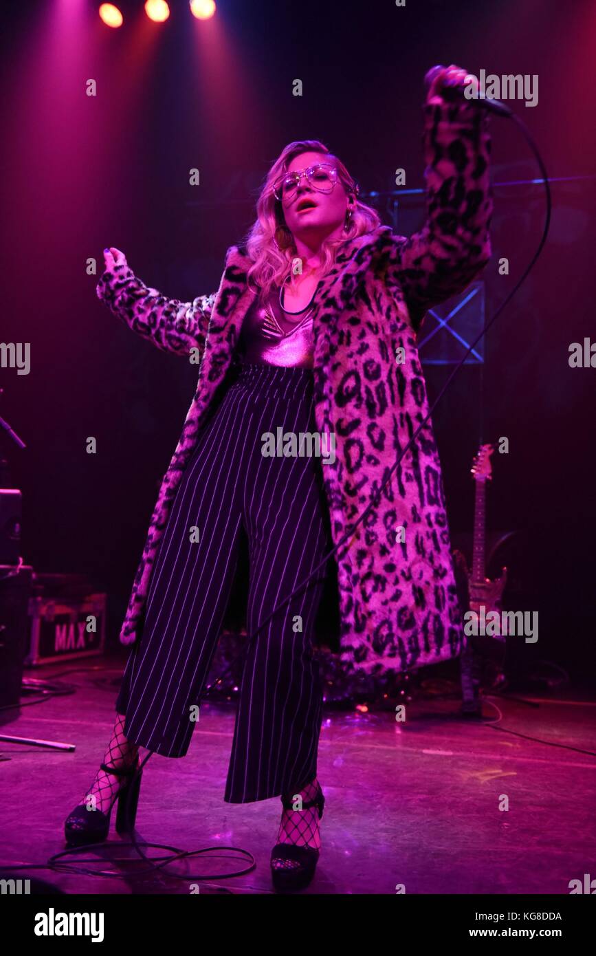New York, NY, USA. 4th Nov, 2017. Rozes, Elizabeth Mencel on stage for ...