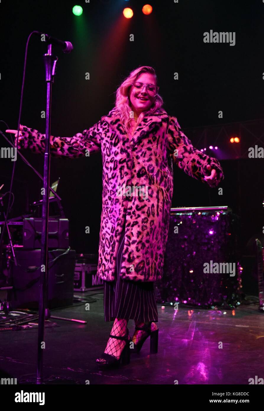 New York, NY, USA. 4th Nov, 2017. Rozes, Elizabeth Mencel on stage for ...