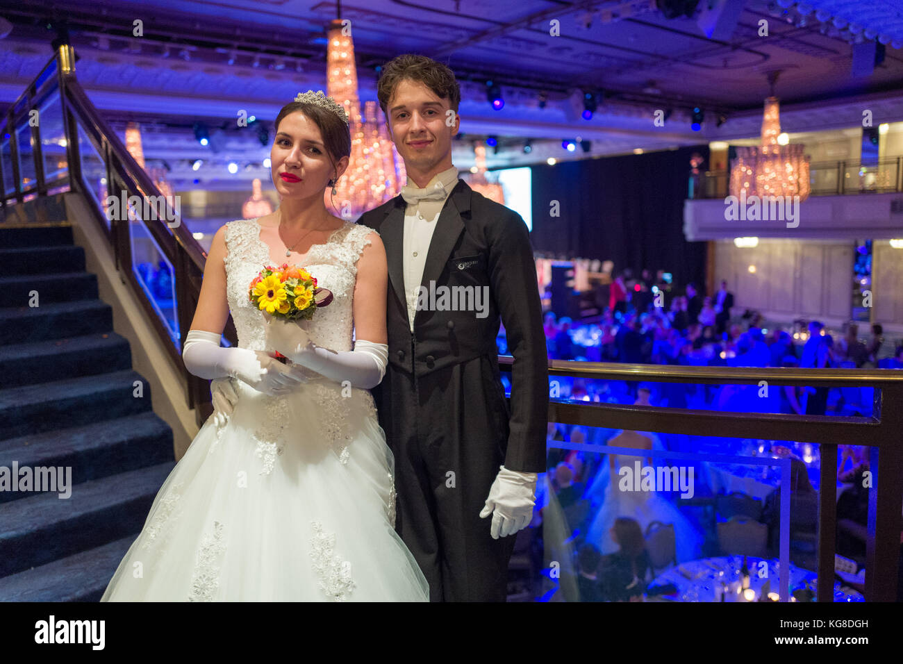 London, UK. 4th Nov, 2017. 5th Russian Debutante Ball, held at Mayfair ...
