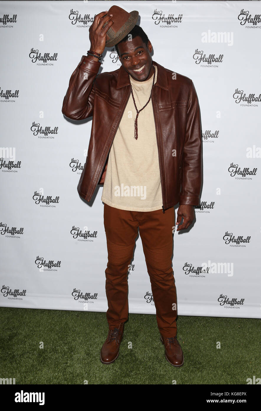 LOS ANGELES, CA - NOVEMBER 4: Sheldon Bailey, at The 2017 Fluffball ...