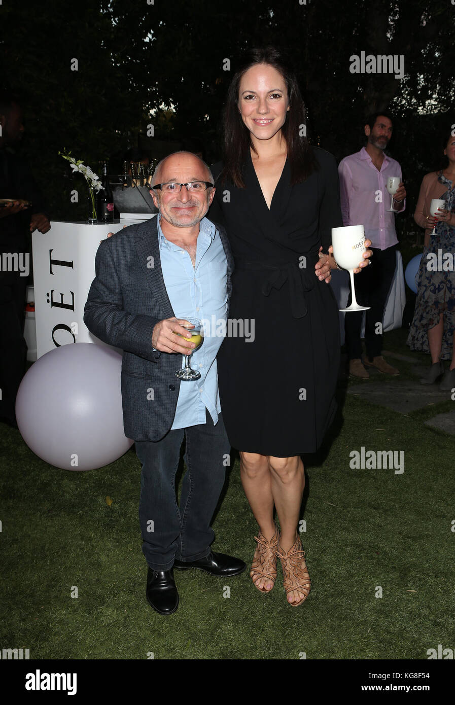 LOS ANGELES, CA - NOVEMBER 4: Richard Howland, Anna Silk, at The 2017 ...