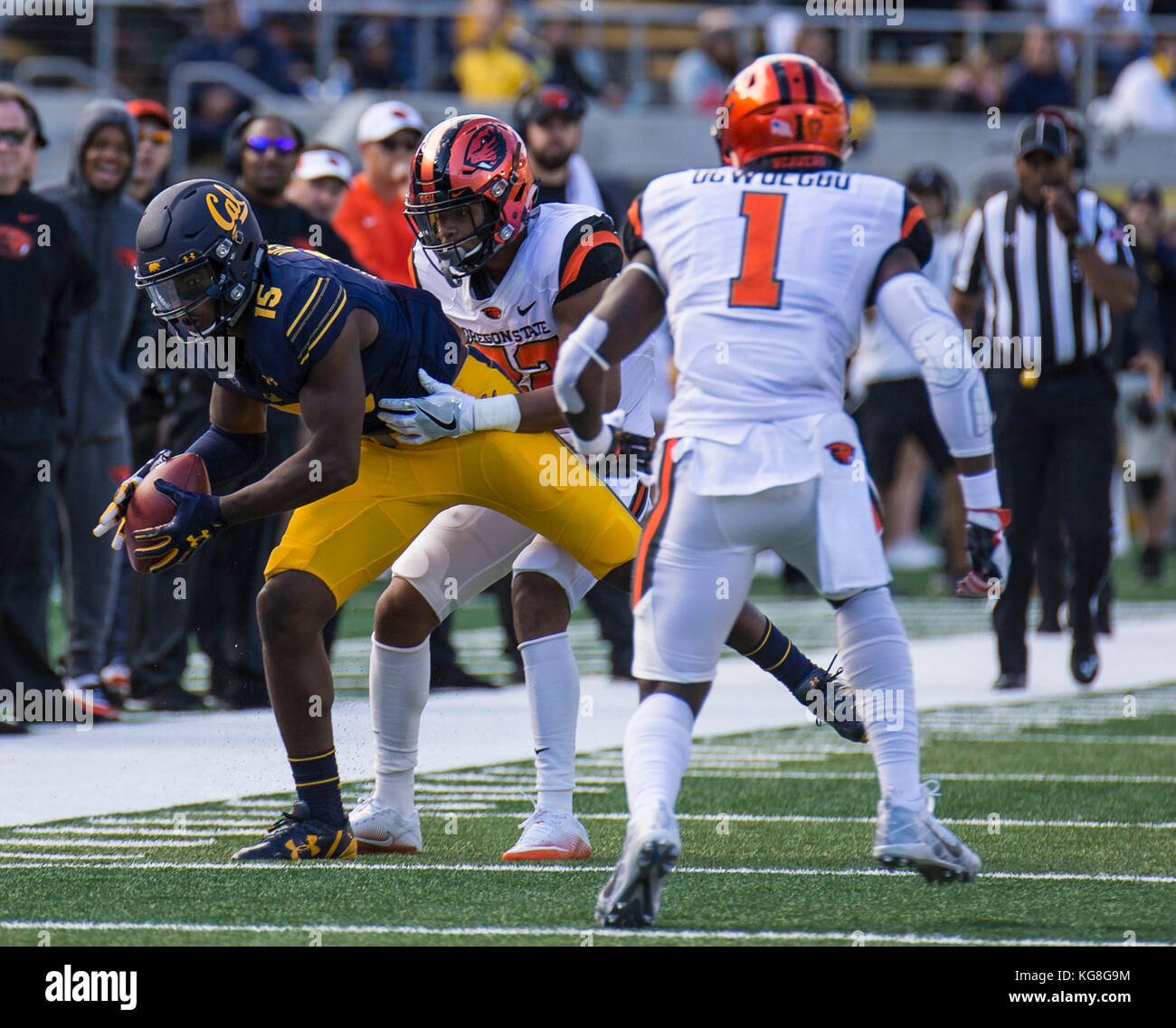 California Memorial Stadium. 4th Nov, 2017. U.S.A. California wide ...