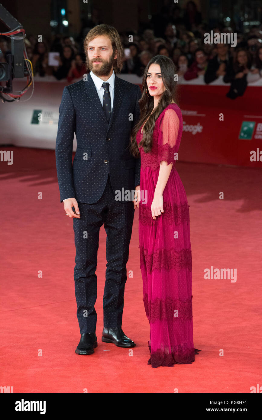 Red carpet of The Place with whole cast during the 12th Rome Film Fest ...