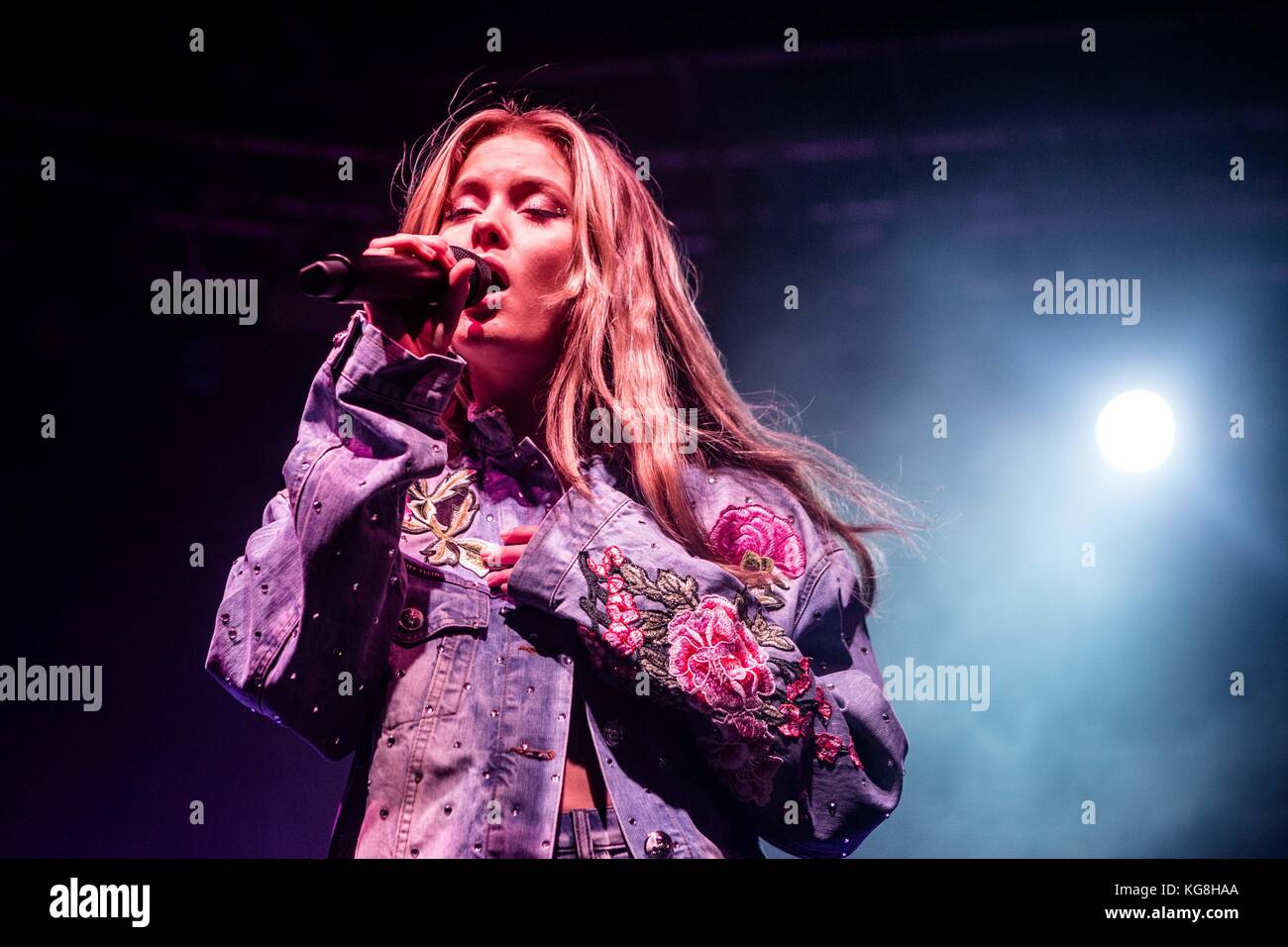 Milano, Italy. 4th November, 2017. Swedish singer and songwriter Zara ...