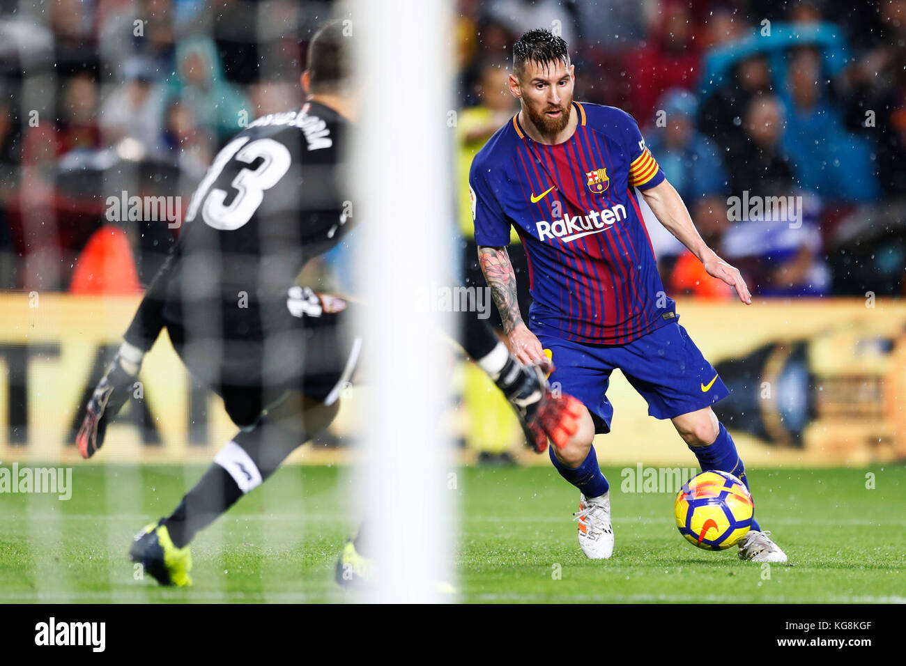 Barcelona, Spain. Credit: D. 4th Nov, 2017. Lionel Messi (Barcelona ...