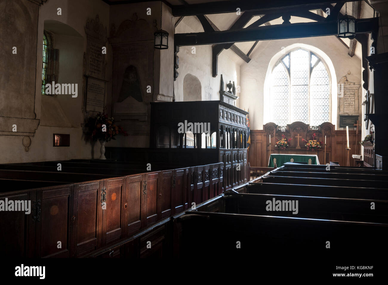 St. John the Baptist Church, Stokesay, Shropshire, England, UK Stock ...