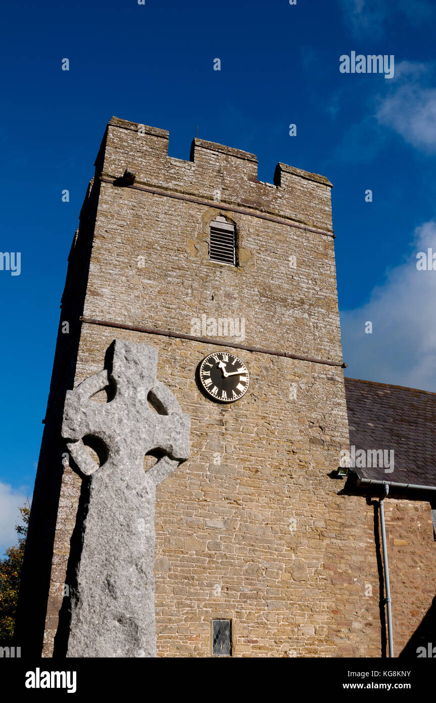 St. Michael and All Angels Church, Onibury, Shropshire, England, UK ...