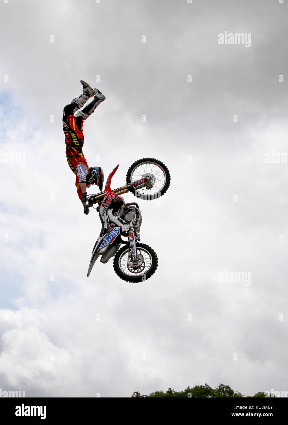 Aerial motorcycle hi-res stock photography and images - Alamy