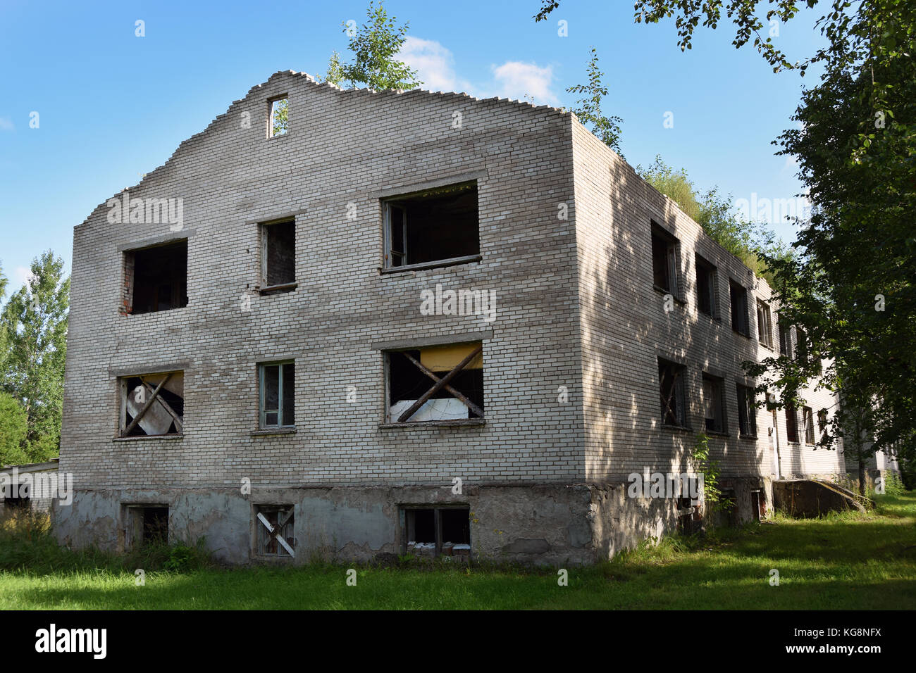 The city of Sirgala is a ghost place since the USSR collapse and the ...