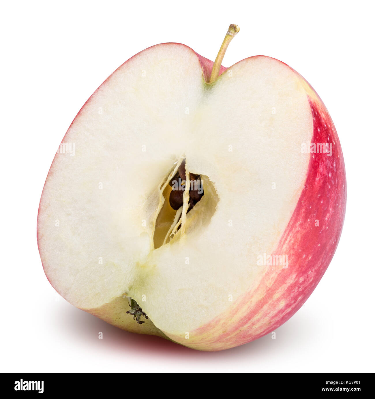 Fresh apple isolated on white background with clipping path Stock Photo ...