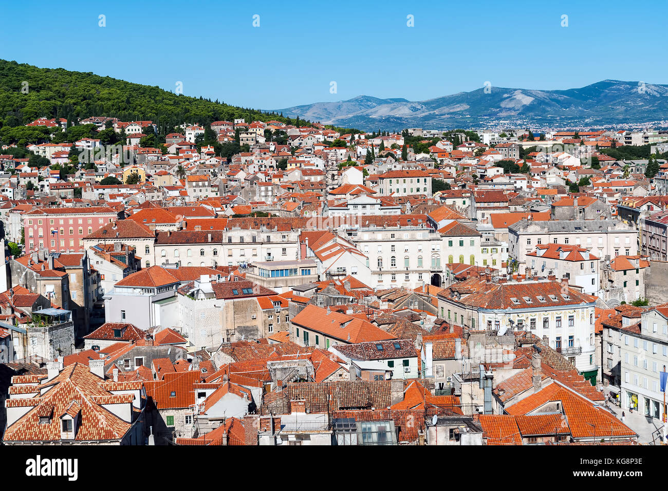 Split city hi-res stock photography and images - Alamy