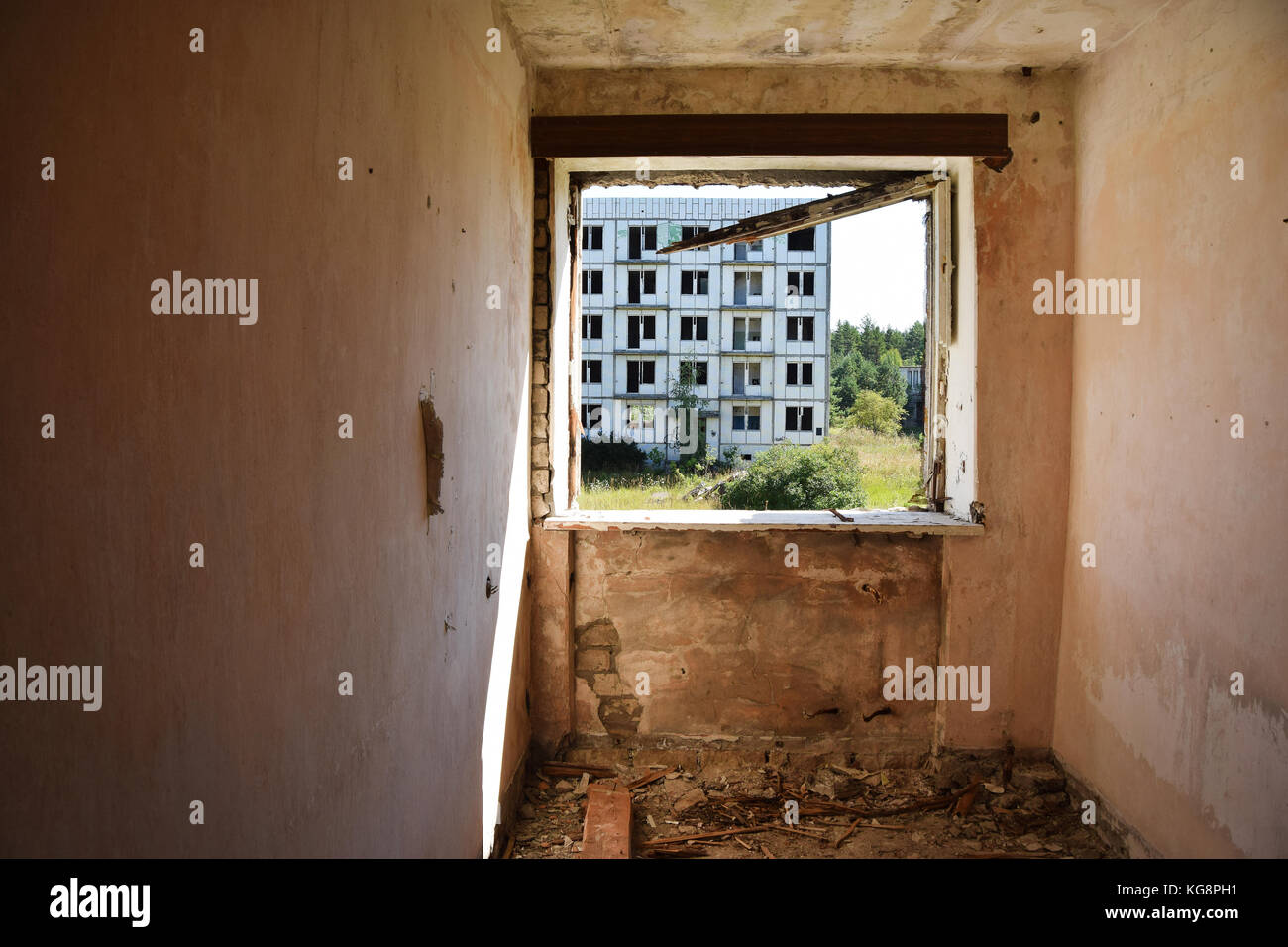The city where people of the soviet spy antenna base lived before the ...
