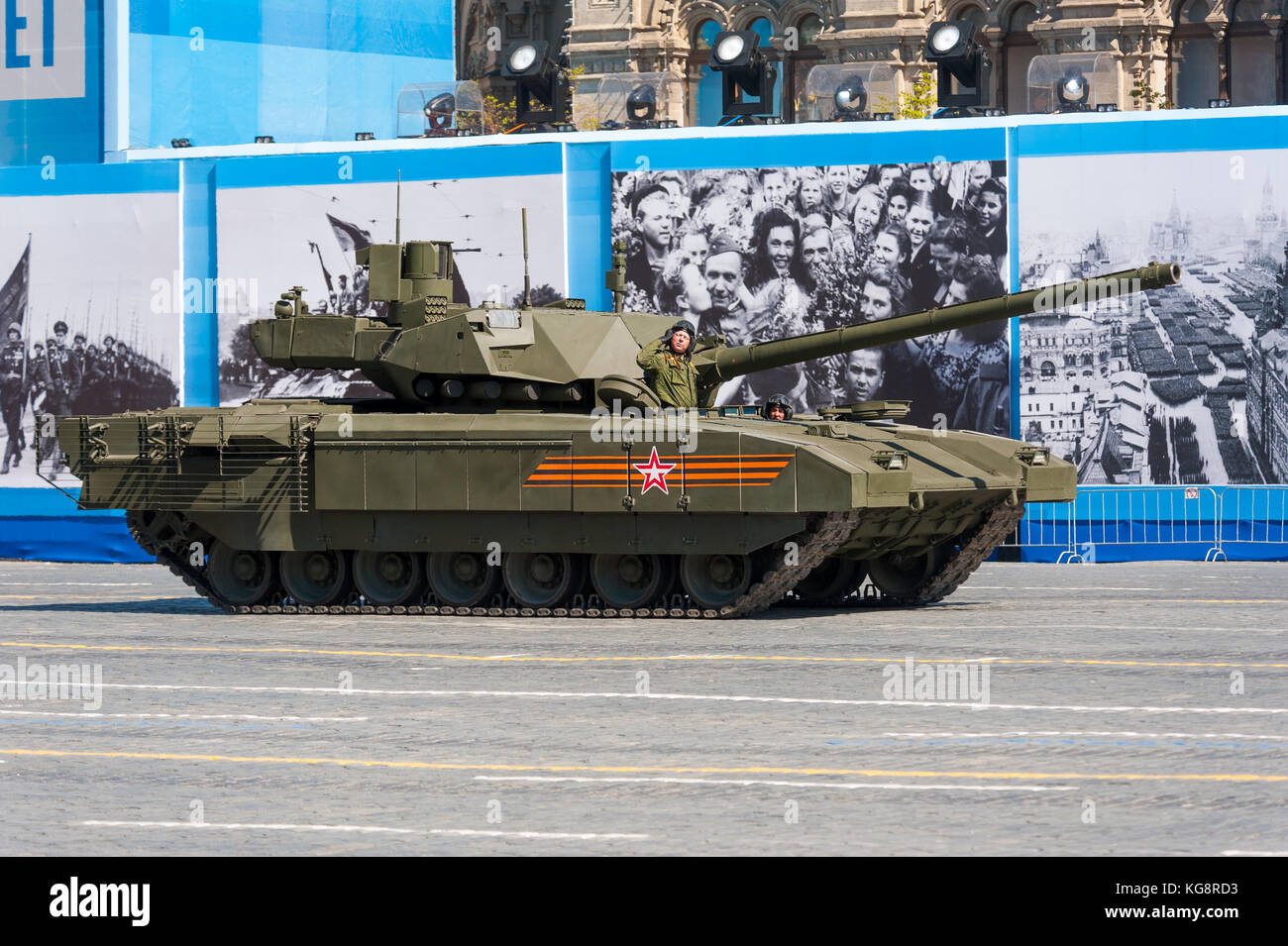 Red square soviet parade missile hi-res stock photography and images ...