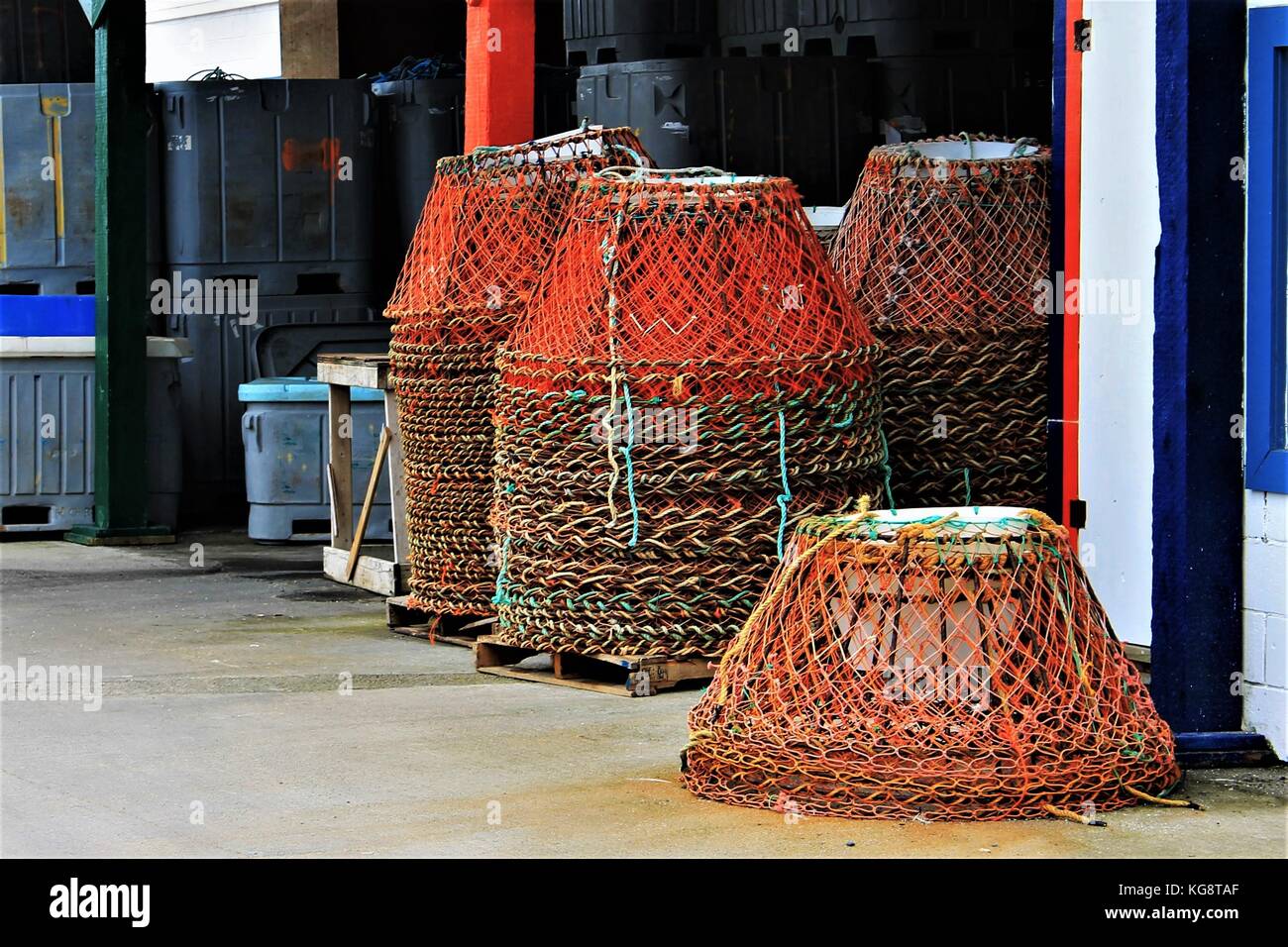 Equipment for crab fishing hi-res stock photography and images - Alamy