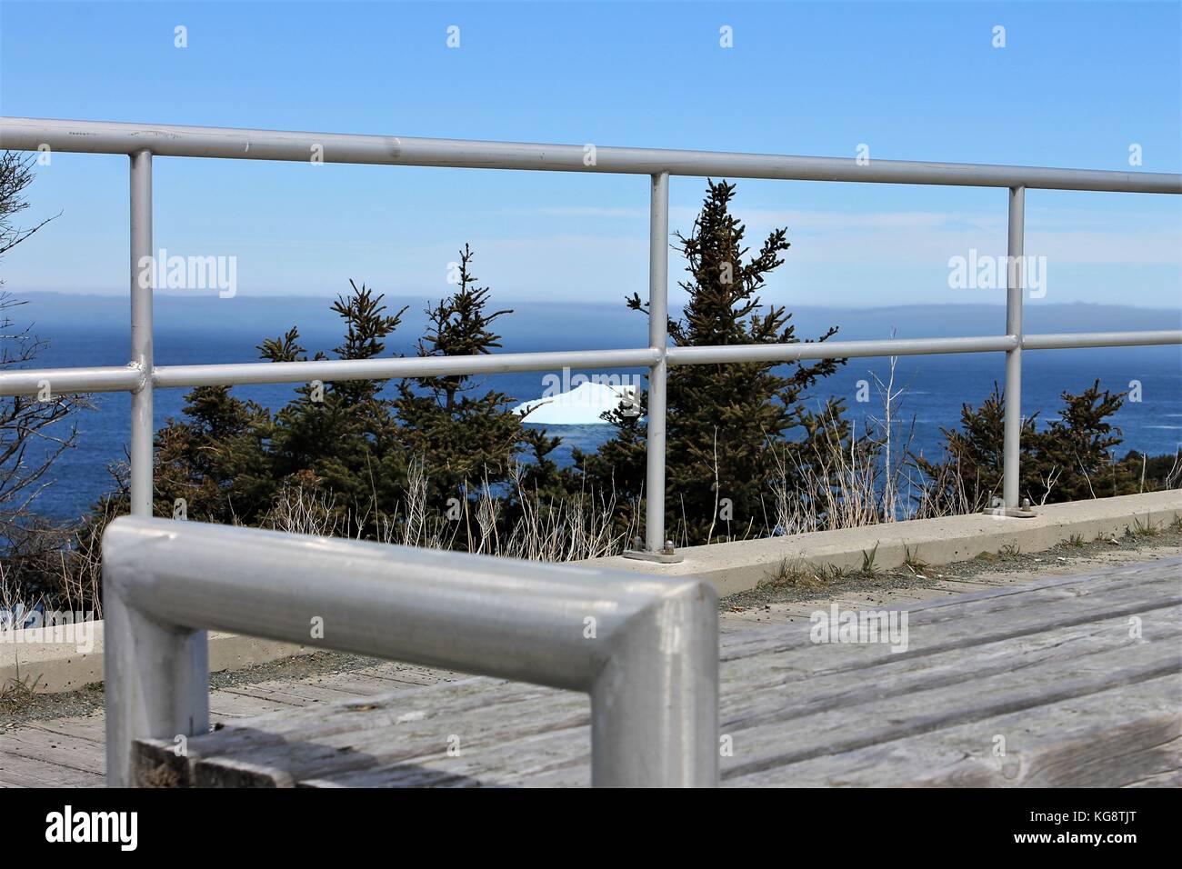 Iceberg in the bay, Torbay, Newfoundland Labrador Stock Photo - Alamy