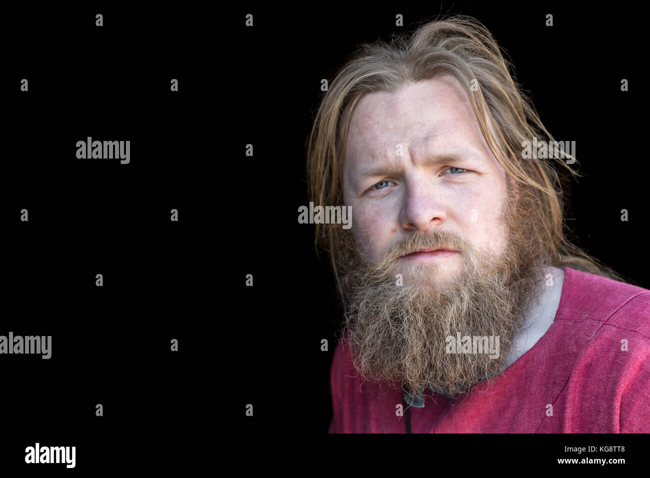 Viking facial reconstruction hi-res stock photography and images - Alamy
