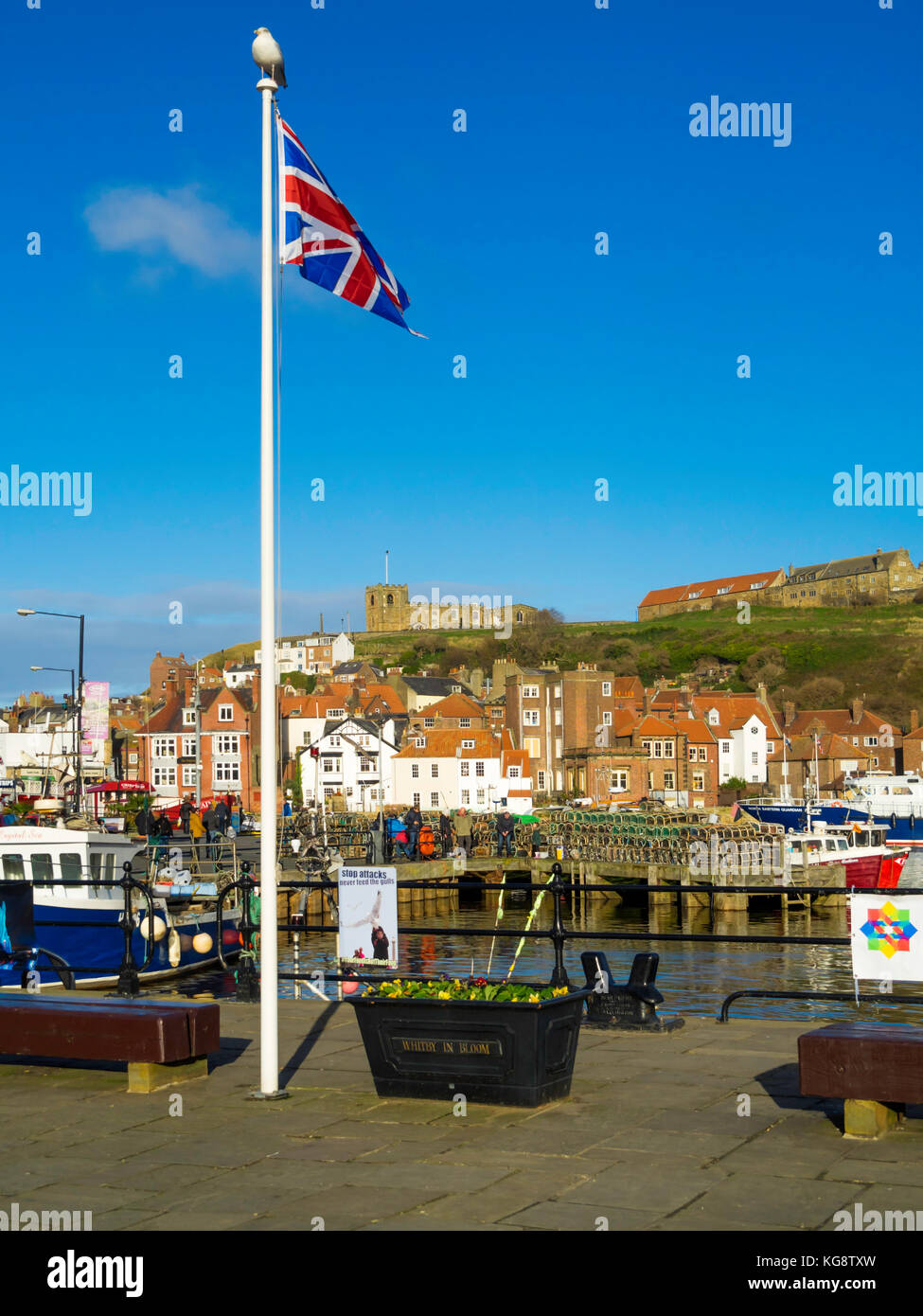 Whitby town centre hi-res stock photography and images - Alamy