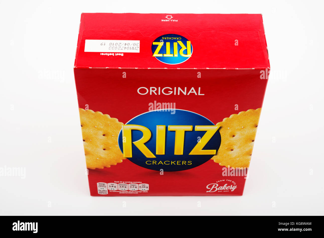 Box of Ritz crackers Stock Photo - Alamy