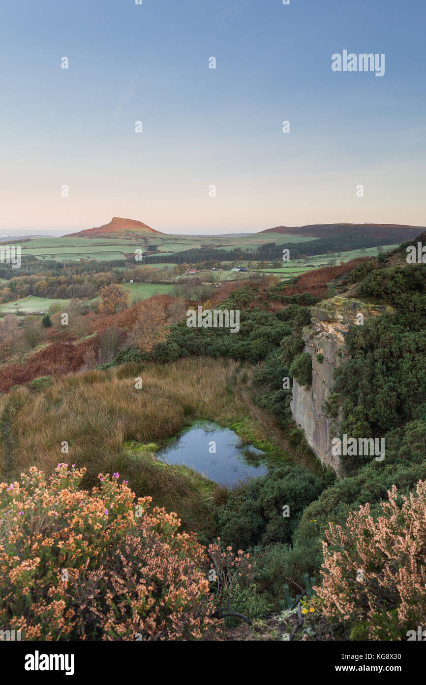 Morning at Roseberry Topping Stock Photo - Alamy