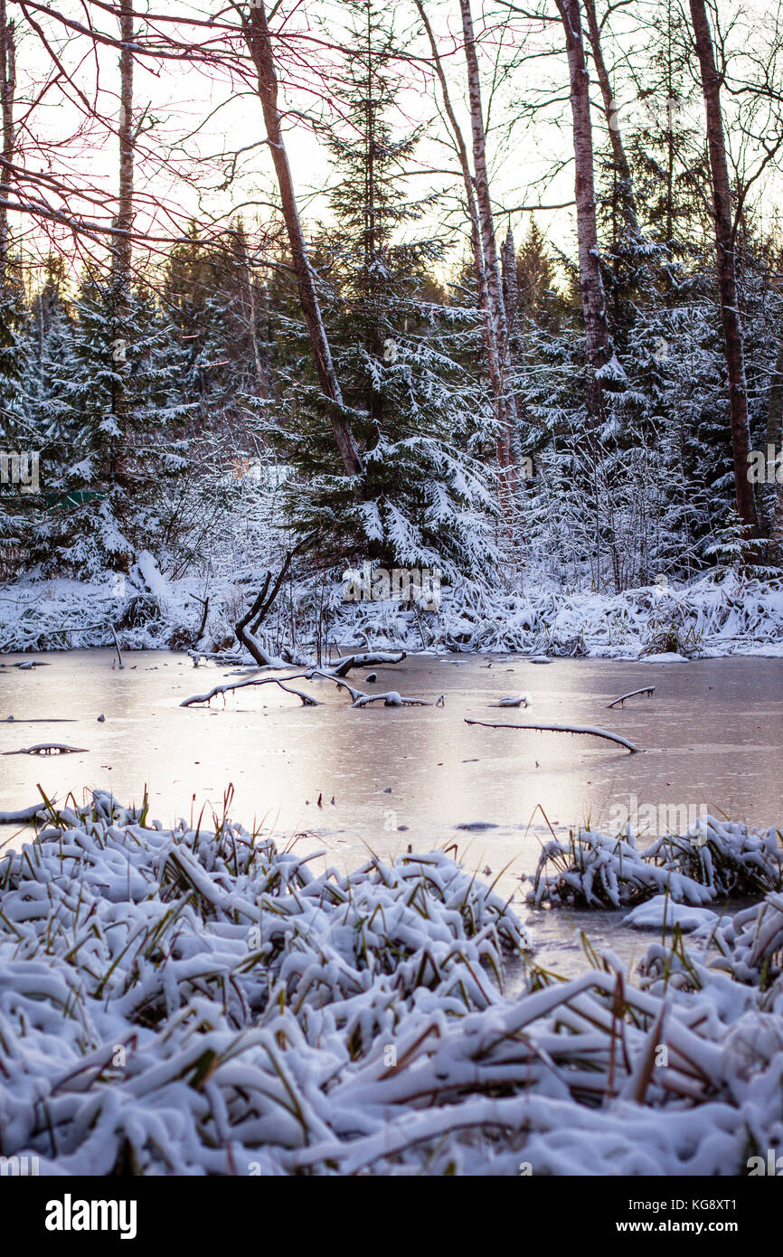 Frozen_river hi-res stock photography and images - Alamy