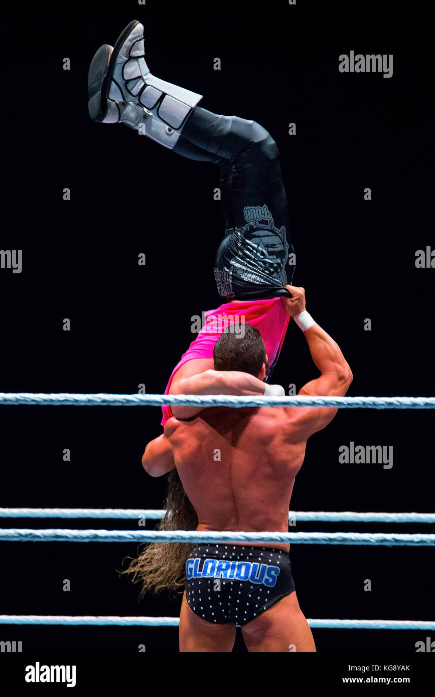 BARCELONA - NOV 4: The wrestlers Bobby Roode (aka Glorious) and Dolph ...