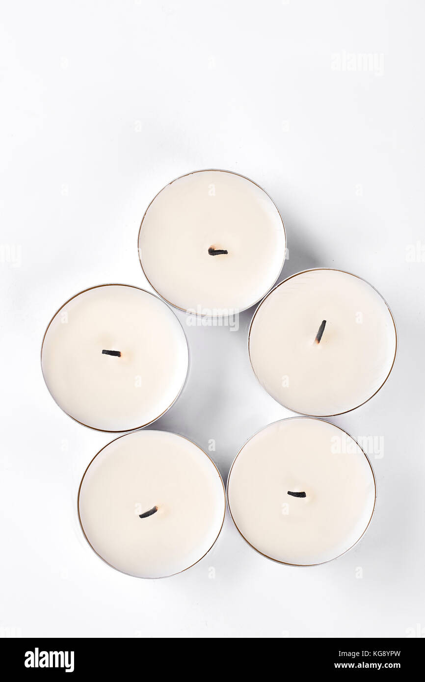 Round candles hi-res stock photography and images - Alamy