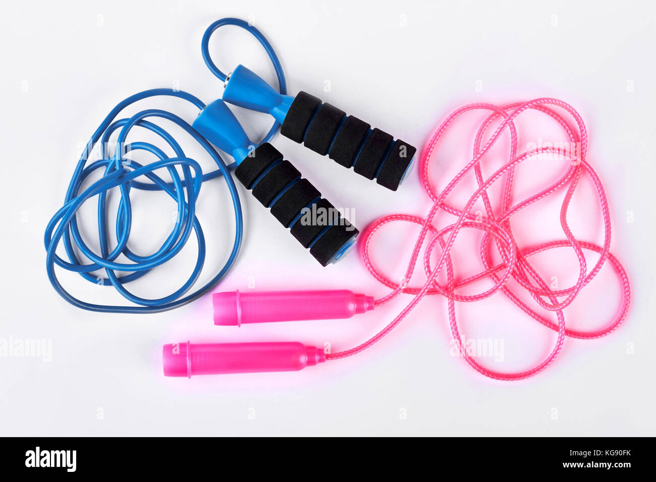 Skipping rope gym tool color hi-res stock photography and images - Alamy
