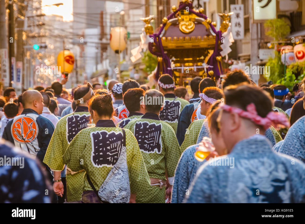 Street festival in Tokyo - May 2017 Stock Photo - Alamy