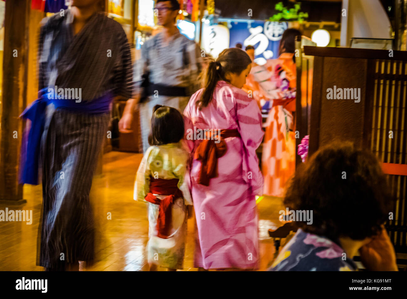 Yukata onsen hi-res stock photography and images - Alamy