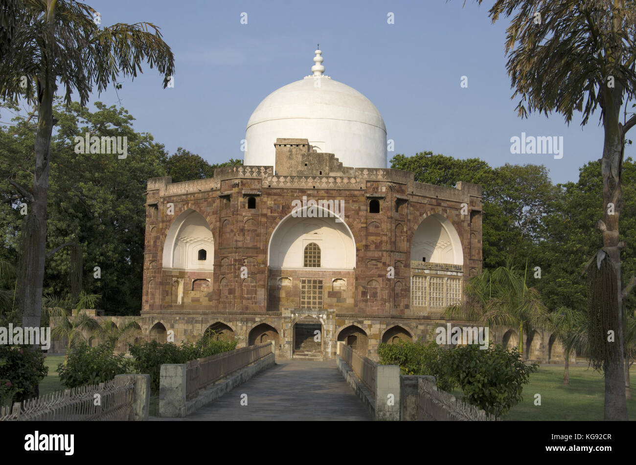 Outer view of Hazira Maqbara, contains the tombs of Qutb-ud-din ...