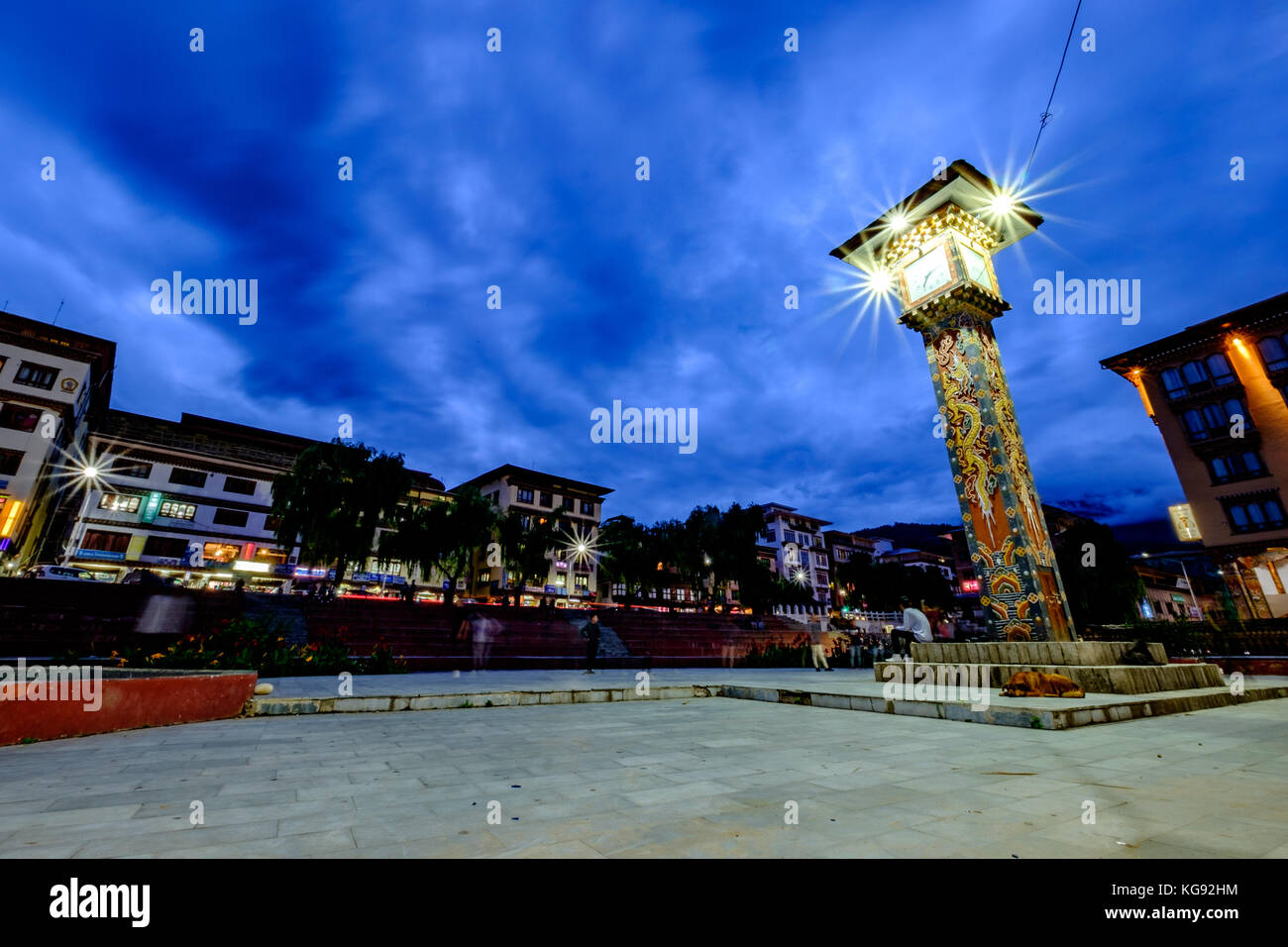 Clock tower thimphu bhutan hi-res stock photography and images - Alamy