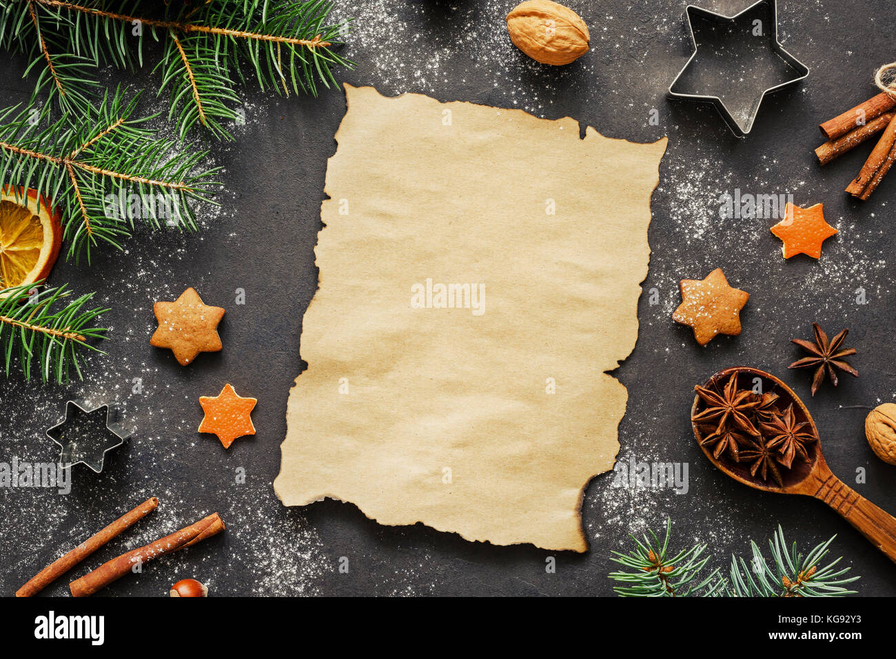 Holiday Letter Background