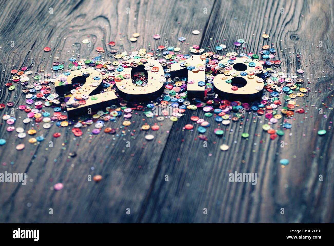 Happy New Year 2018 Stock Photo - Alamy