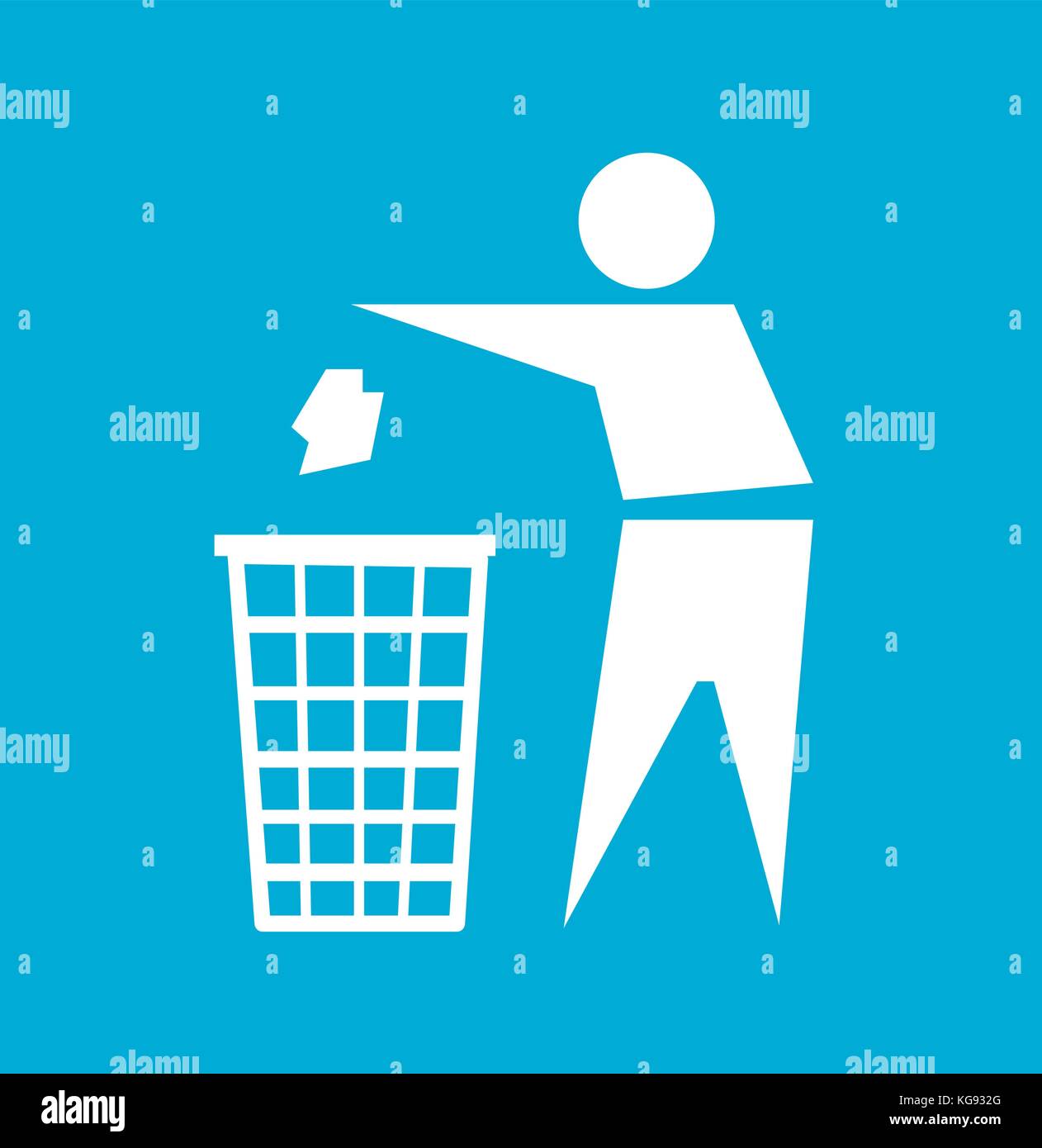 Do not litter, vector sign Stock Vector Image & Art - Alamy